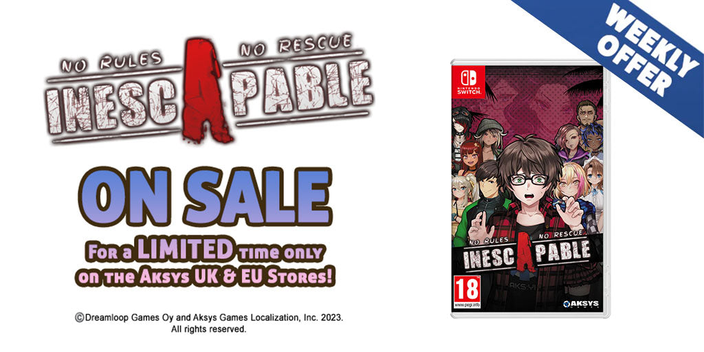 AKSYS WEEKLY OFFER | Inescapable | Standard Edition | Nintendo Switch ...